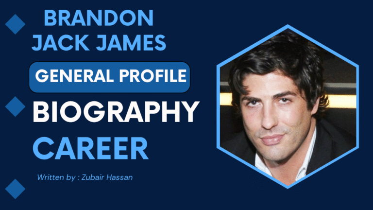 Brandon Jack James: A Comprehensive General Profile - Celeb Sonic